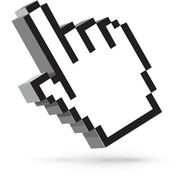 Bones of hand skeleton part isolated on white Vector Image