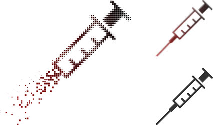 Pixel Syringe Vector Images (over 420)