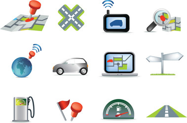 Travel icons set 1 Royalty Free Vector Image - VectorStock