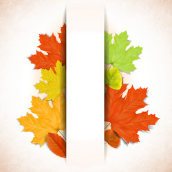 Colorful autumn abstract background Royalty Free Vector