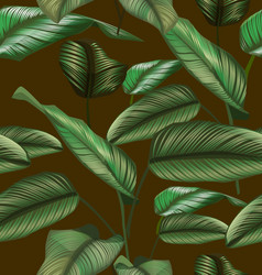 Leaf seamless pattern Royalty Free Vector Image