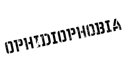 Ophidiophobia rubber stamp Royalty Free Vector Image