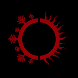 Snowflake and sun symbol for air conditioning Vector Image