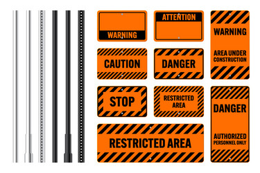 Construction Warning Border Vector Images (over 5,400)