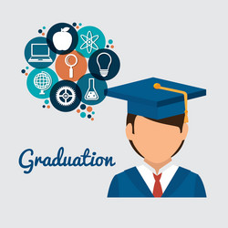 Academic excellence design Royalty Free Vector Image