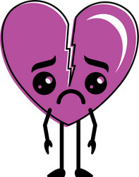 Heart Emoji Heartbreak Vector Images (46)