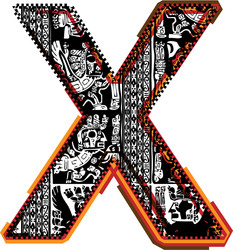 Font Inca Alphabet Vector Images (over 140)