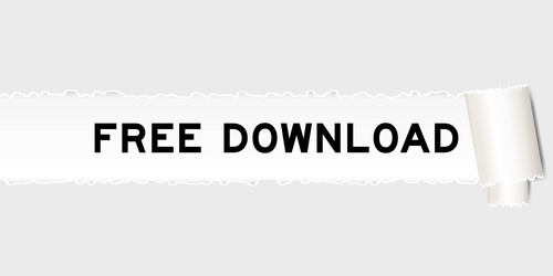 Ripped gray paper background that have word free Vector Image