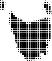 Map of tasmania Royalty Free Vector Image - VectorStock