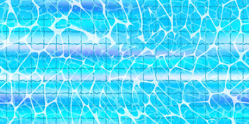 Top view swimming pool seamless pattern Royalty Free Vector
