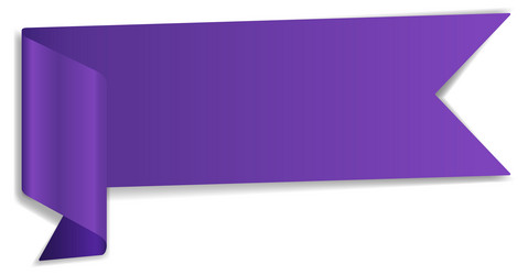 Violet banner design on white background Vector Image