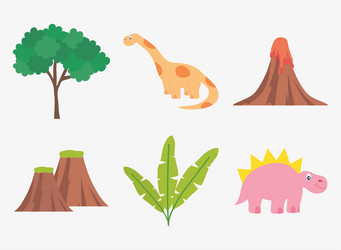 Jurassic Plants Vector Images (over 1,200)
