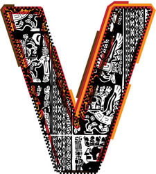 Font Inca Alphabet Vector Images (over 140)