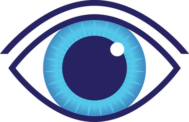 Eye symbol design Royalty Free Vector Image - VectorStock