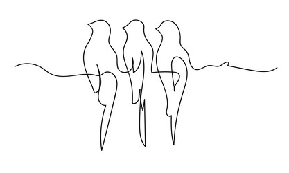 Line art bird flying pigeon outline drawing Vector Image