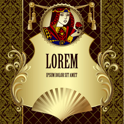 Playing Cards Template Vector Images (over 23,000)