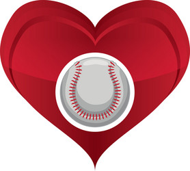 Baseball Heart Vector Images (over 3,500)