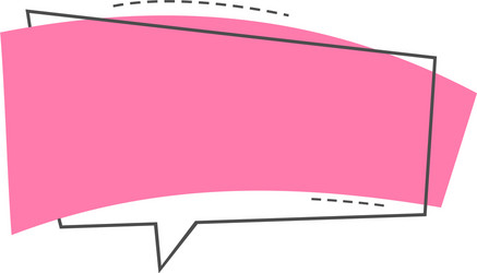 Promotion banner bubble Royalty Free Vector Image