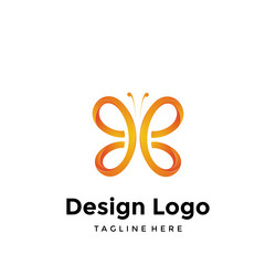 Yellow Butterfly Logo Vector Images (over 820)