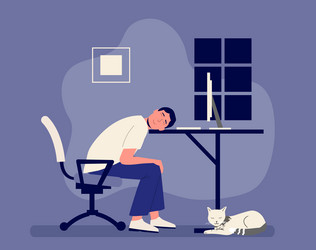 Sleepy Person Vector Images (over 6,100)