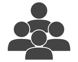 Pictograph people population Royalty Free Vector Image