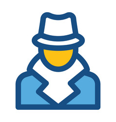 Spy line icon Royalty Free Vector Image - VectorStock