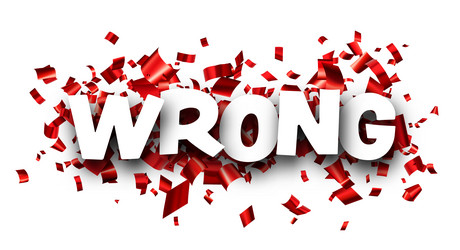 Interview sign over colorful cut out ribbon Vector Image