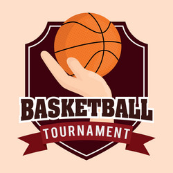 Basketball design Royalty Free Vector Image - VectorStock