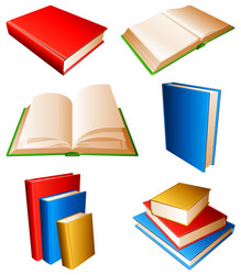 Books Royalty Free Vector Image - VectorStock