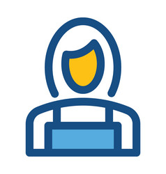 Nanny icon Royalty Free Vector Image - VectorStock