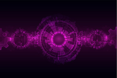 Pink abstract technological background Royalty Free Vector