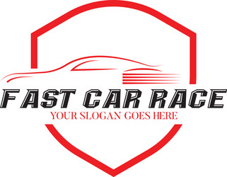 Sports car shape Royalty Free Vector Image - VectorStock