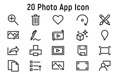 Photobook Icon Vector Images (55)