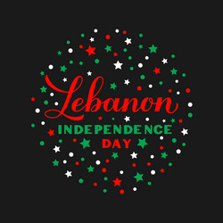 Invitation Card for Independence Day Lebanon Vector Images (98)