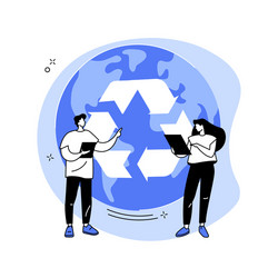 Management of resources abstract concept Vector Image