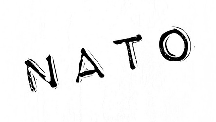 Nato rubber stamp Royalty Free Vector Image - VectorStock