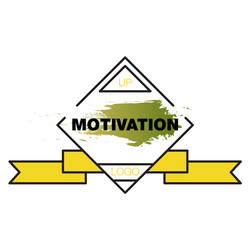 Motivation quote poster inspirational banner Vector Image