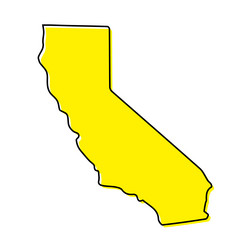 California State Outline Vector Images (over 2,100)