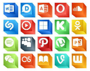 Microsoft Powerpoint Vector Images (over 120)