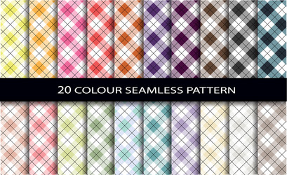 Seamless pattern of curved lines Royalty Free Vector Image