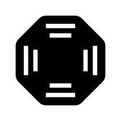 Octagon icon Royalty Free Vector Image - VectorStock