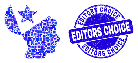 Favourites open mind mosaic icon Royalty Free Vector Image