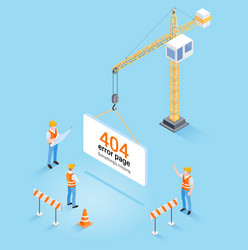 Construction work concept Royalty Free Vector Image