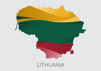 Lithuania Map Outline Vector Images (over 370)