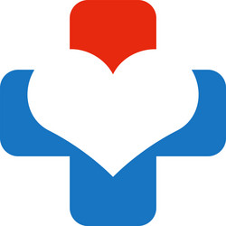 Medical cross graphic design template isolated Vector Image