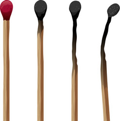 Match Stick Clipart Vector Images (55)