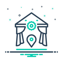 Venues Royalty Free Vector Image - VectorStock