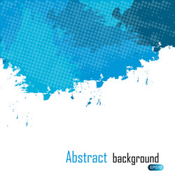 Blue paint splashes background Royalty Free Vector Image