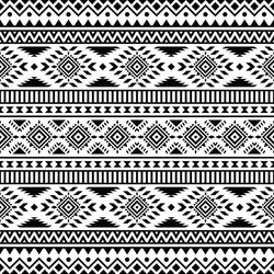 Aztec seamless ethnic pattern Royalty Free Vector Image