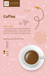 Coffee Pamphlet Vector Images (64)
